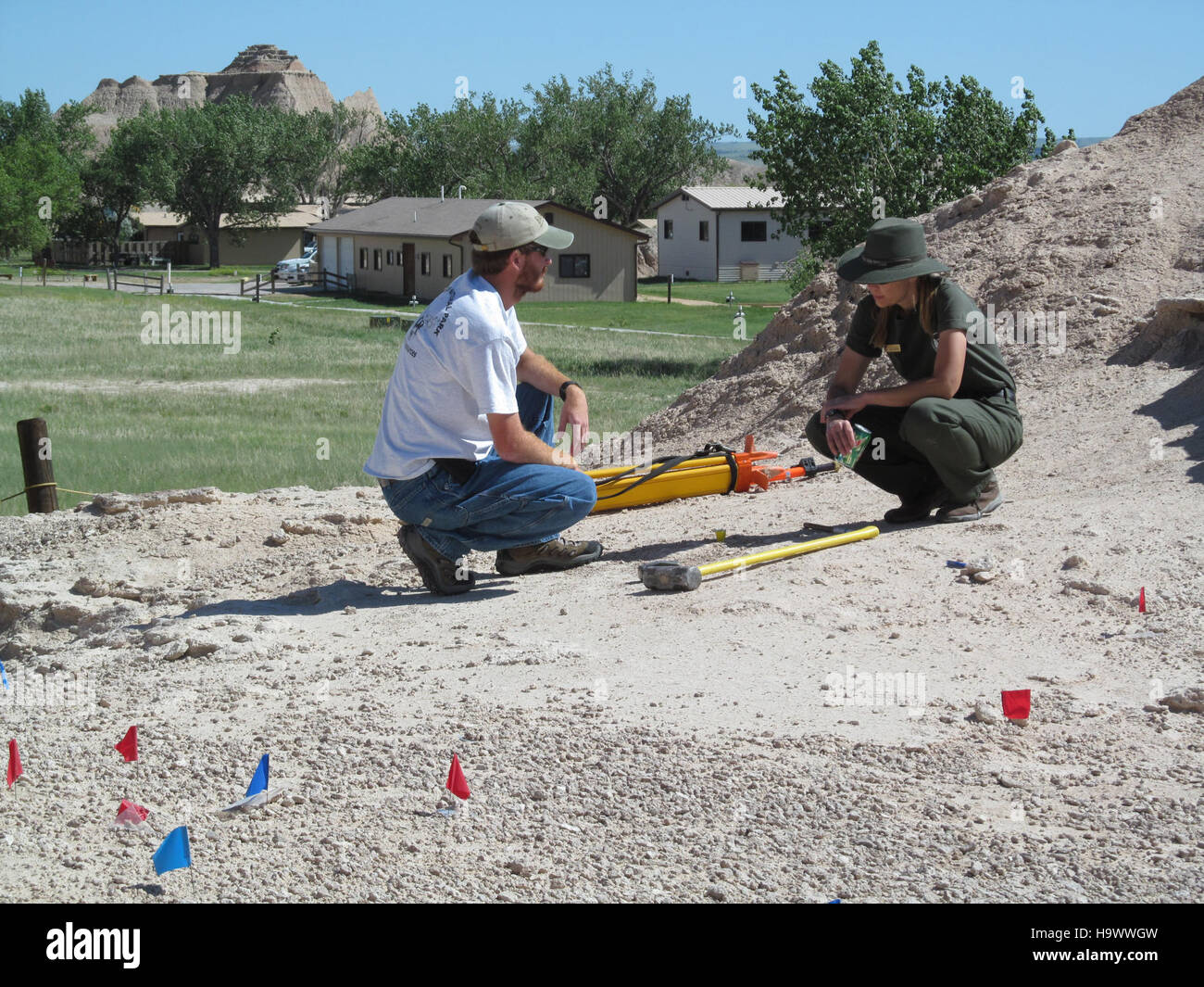 At Badlands National Park, Ellen and Danny discuss energy grid systems ...