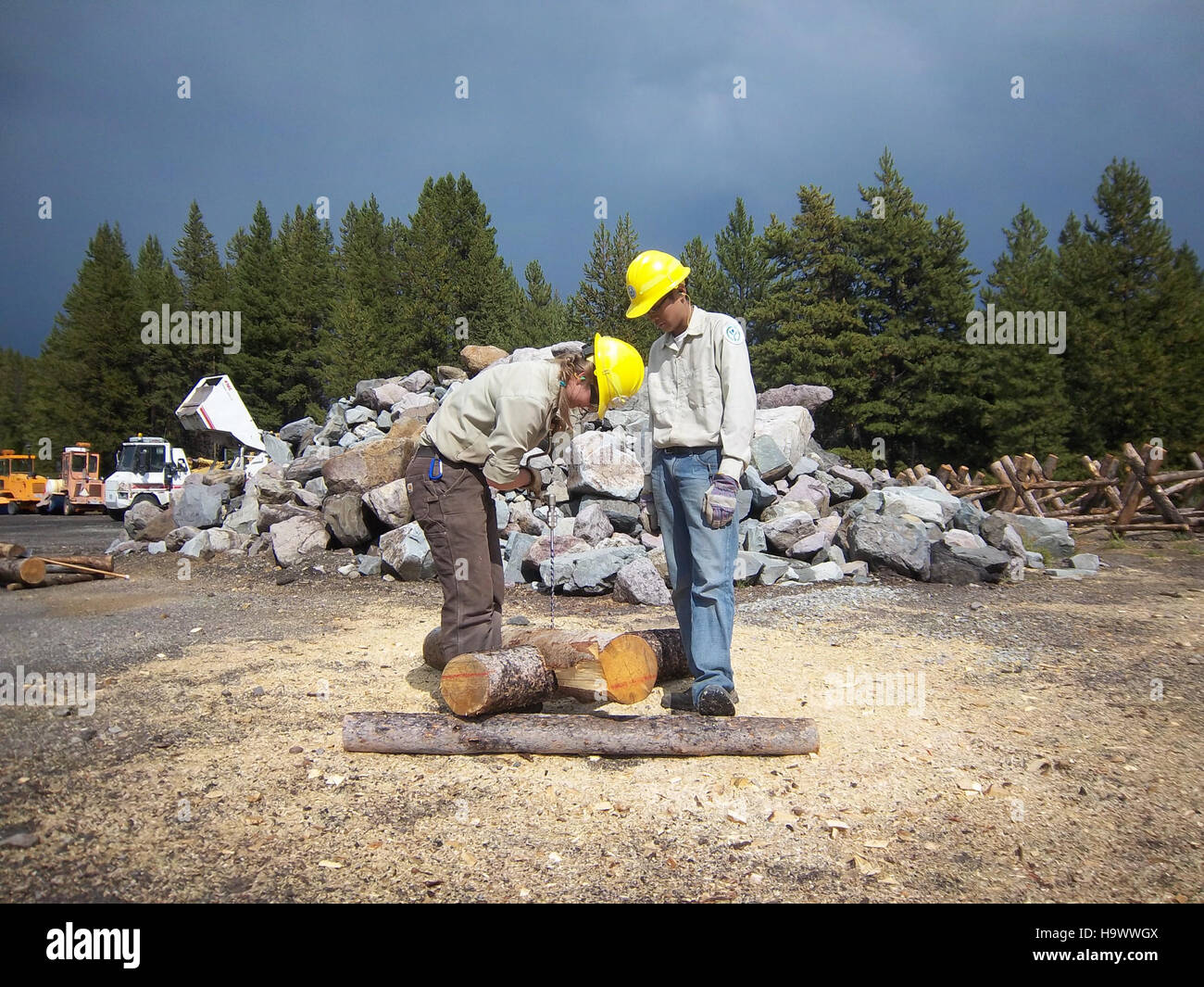 The Yellowstone Youth Conservation Corps (YCC) program engages young ...