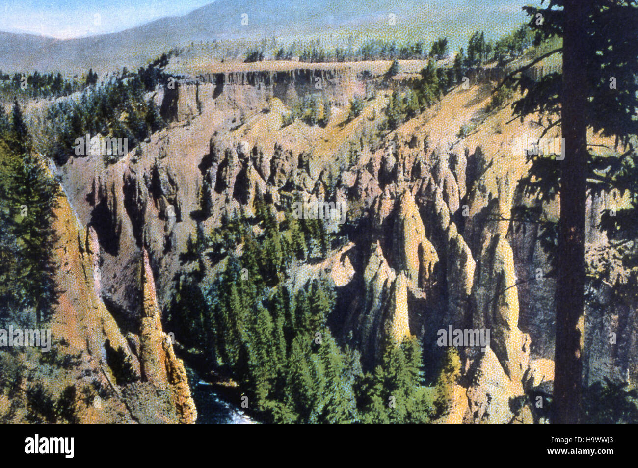 This image captures the Needles, a unique geological formation near ...