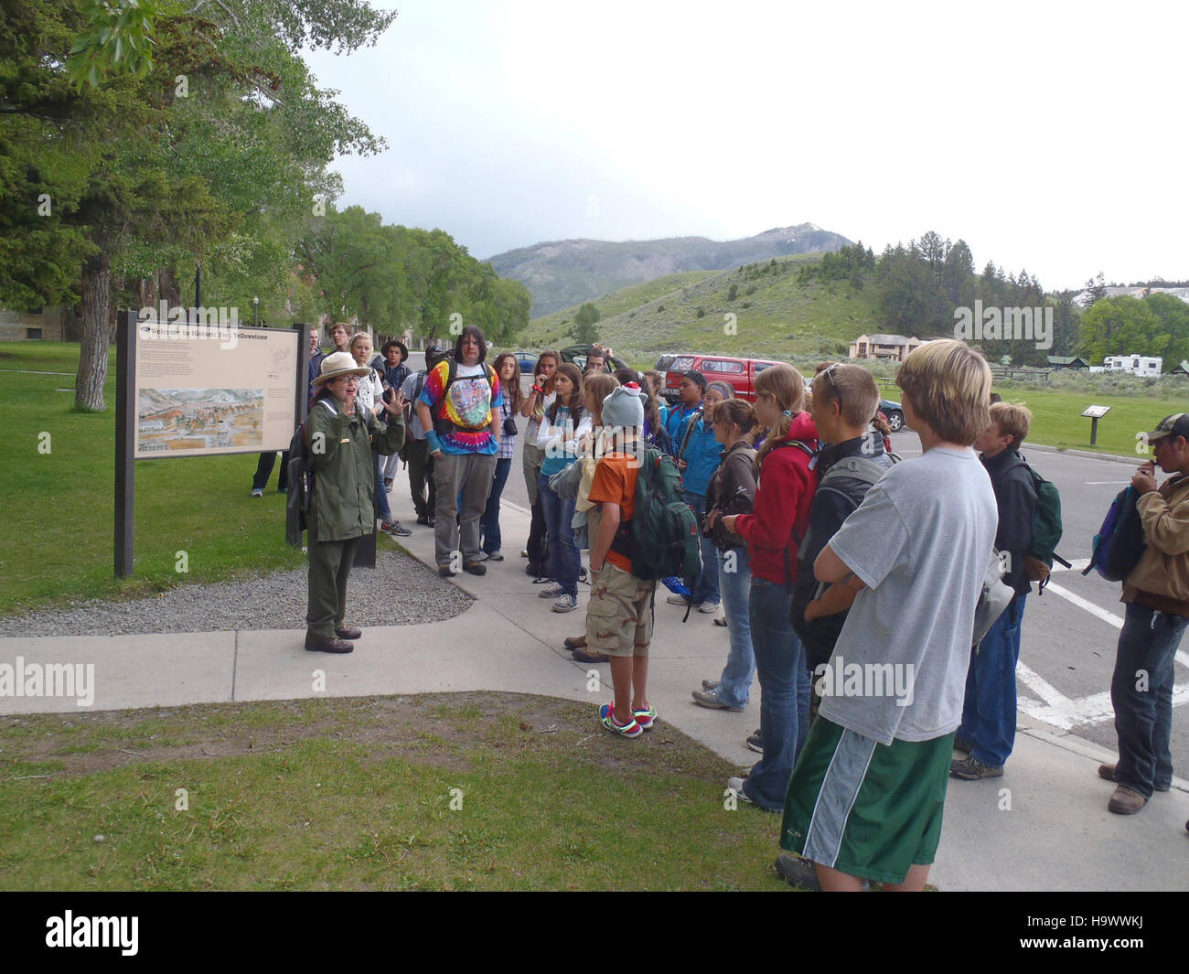 The Youth Conservation Corps (YCC) program at Yellowstone National Park provides young people ...