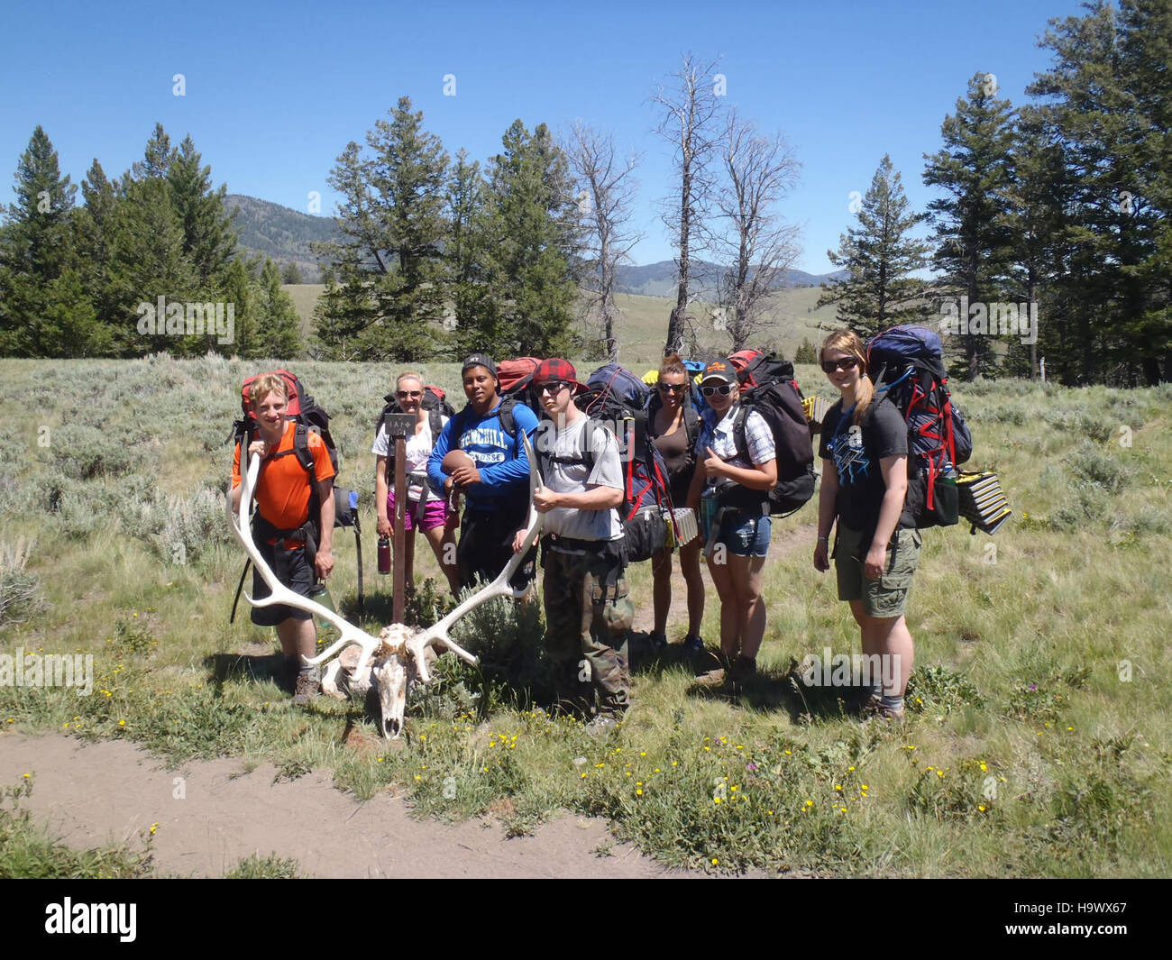 Yellowstone National Park's Youth Conservation Corps (YCC) provides young people with hands-on ...