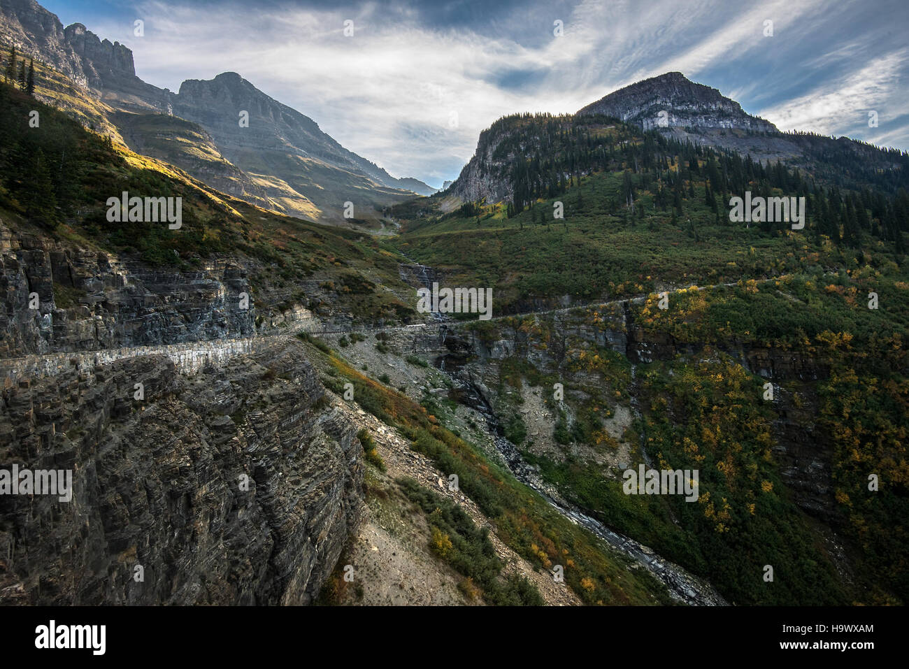 Haystack, a peak in Glacier National Park, is known for its stunning ...