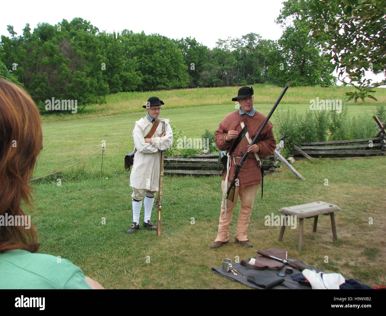 At Valley Forge National Park, visitors learn about the historical ...
