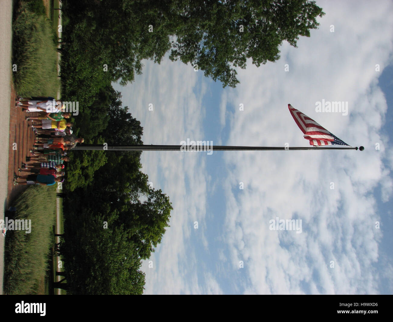 Ranger Adam of Valley Forge National Historical Park interacts with ...