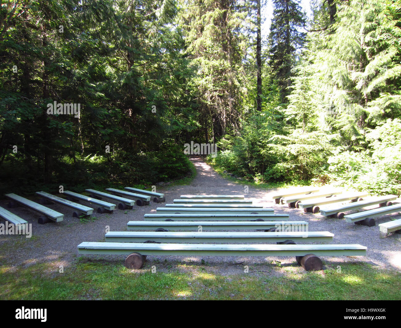 Avalanche Creek Amphitheater is a notable feature in Glacier National ...
