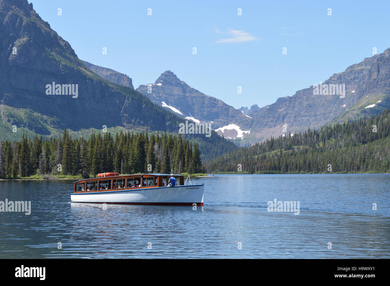 Upper two medicine lake hi-res stock photography and images - Alamy