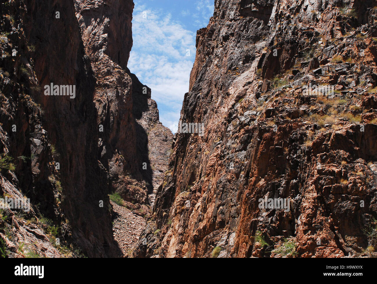 This photograph captures the Grand Canyon's basement rocks, revealing ...