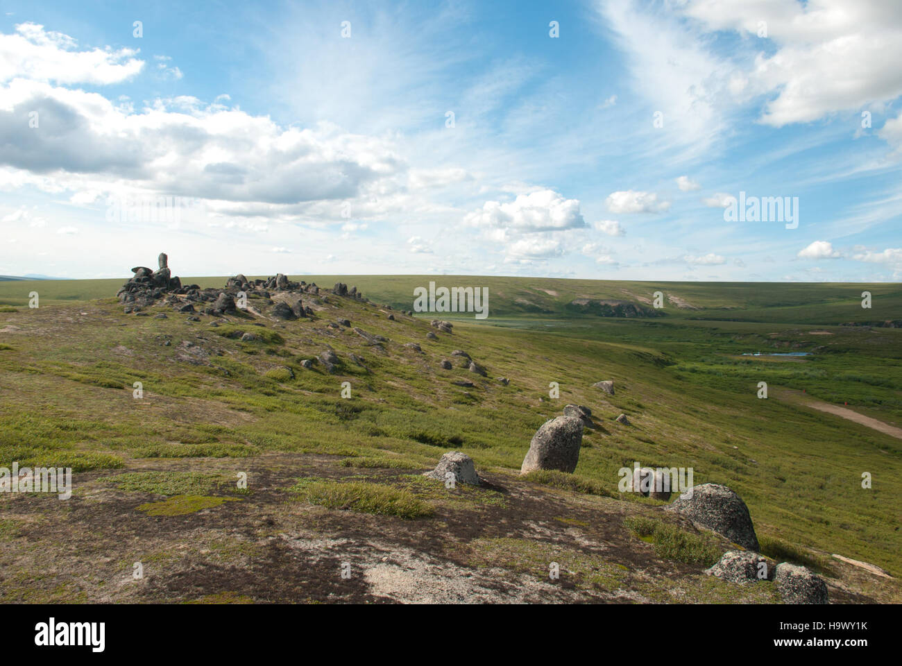 bering land bridge 7692285076 Tor landscape Stock Photo - Alamy