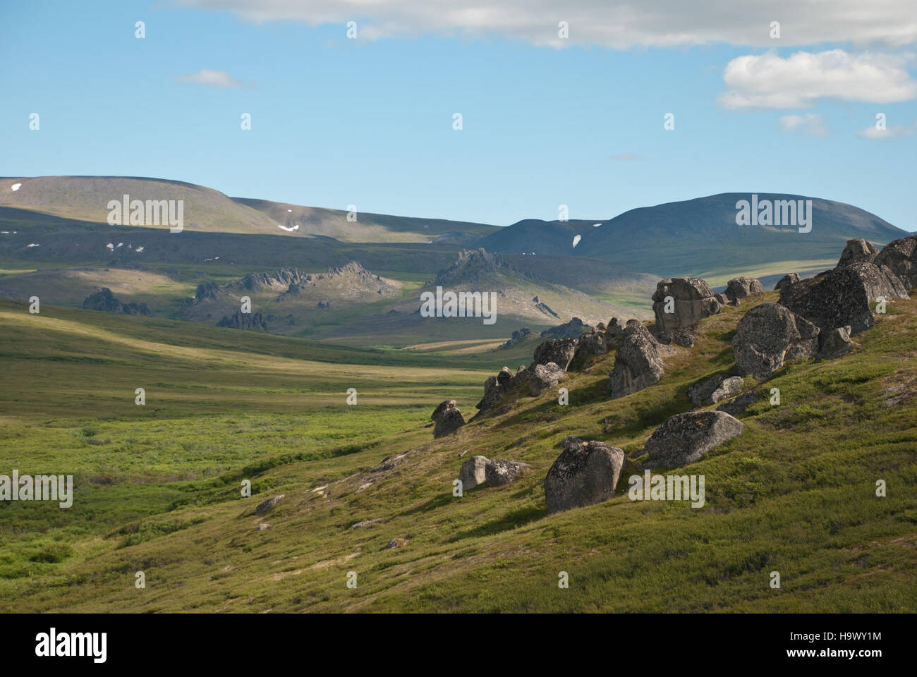 bering land bridge 7692291618 Tor landscape Stock Photo - Alamy