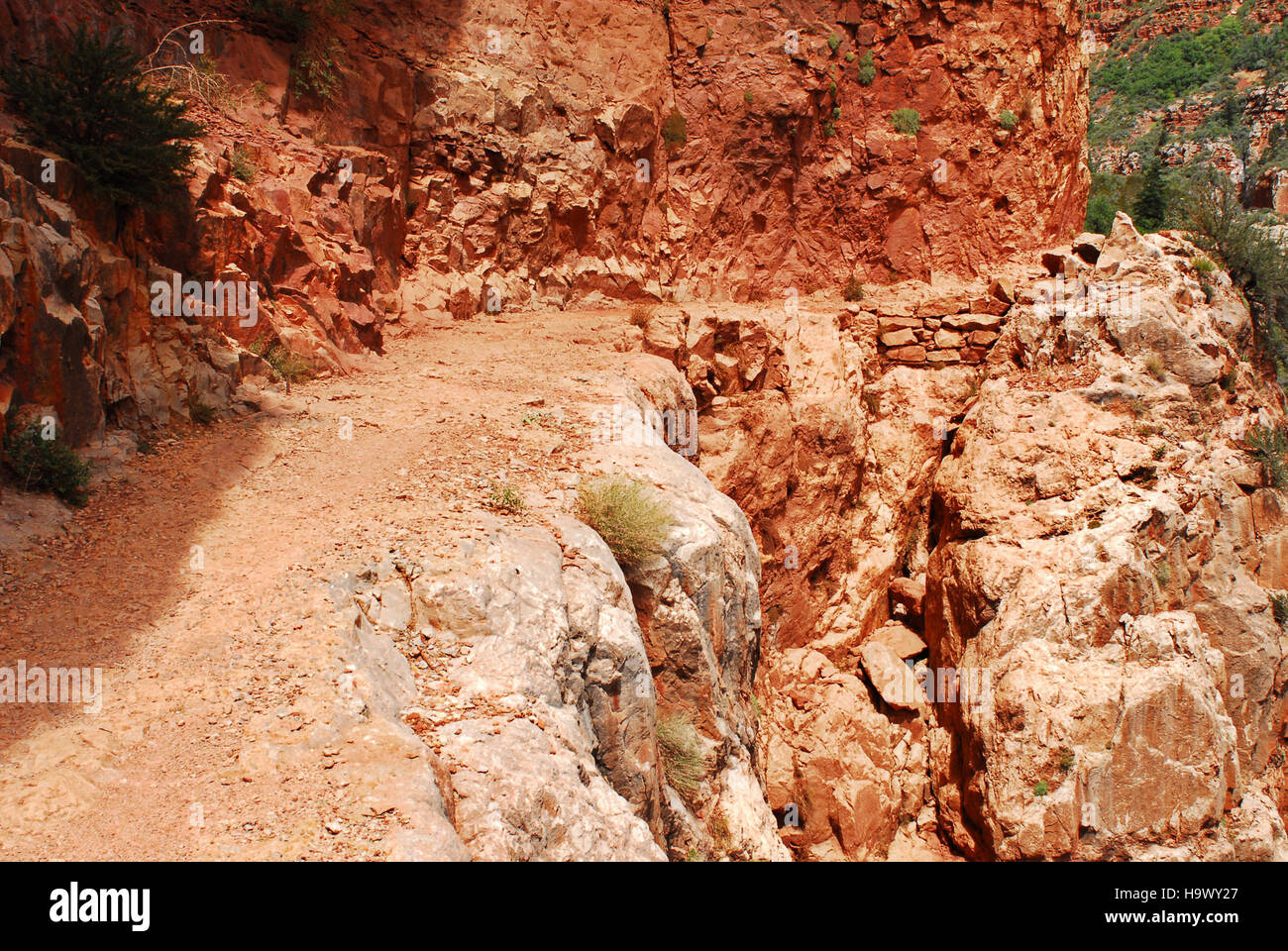 The *Redwall Limestone* formation in *Grand Canyon National Park* is a ...