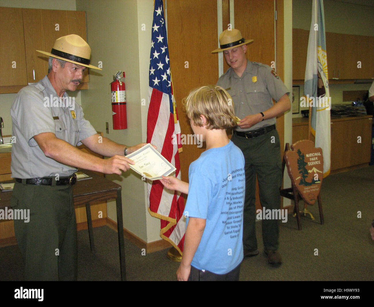 This photograph captures a graduation ceremony at the Franklin ...