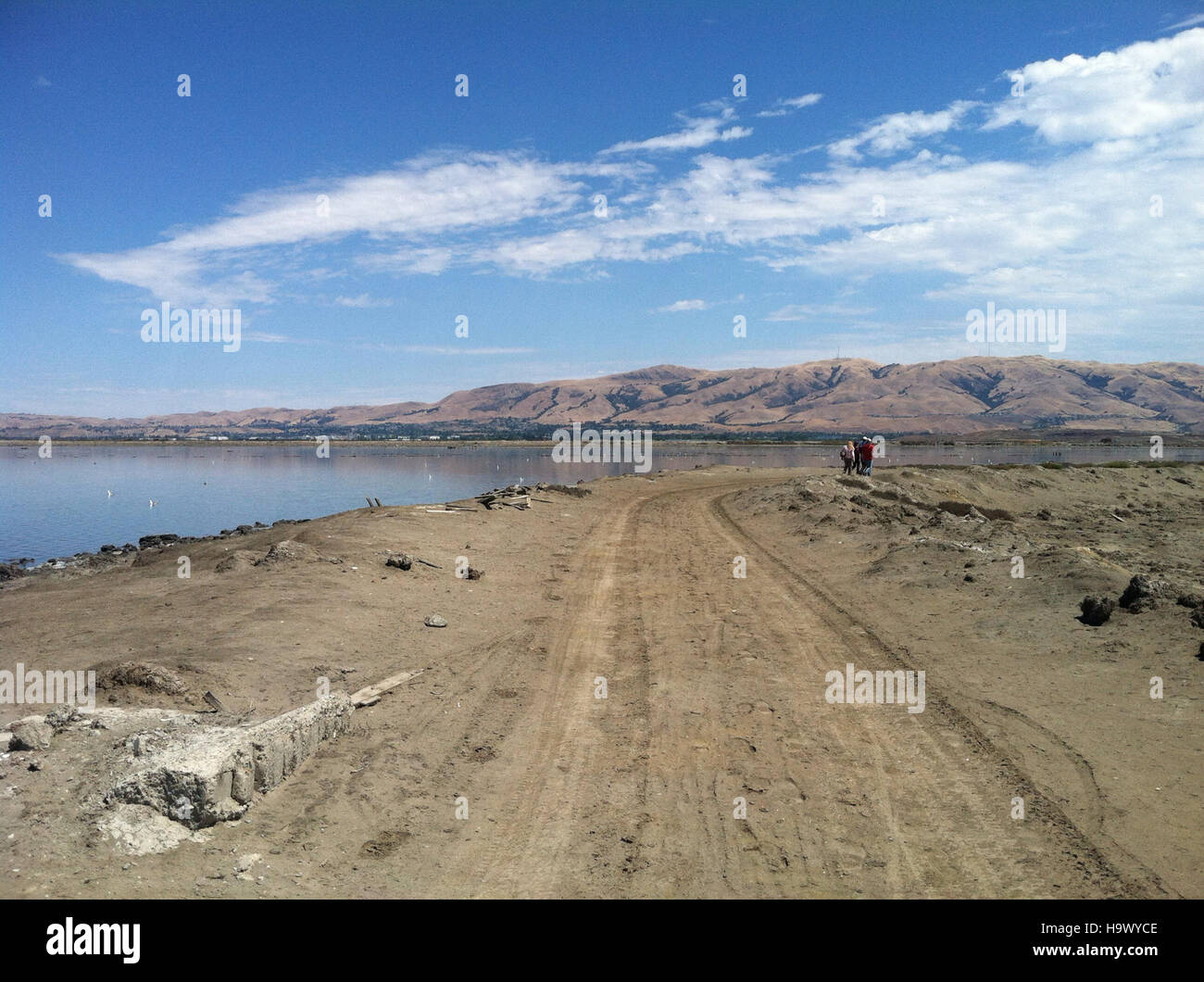 The Anza Trail in Alviso, California, is a significant historical route ...