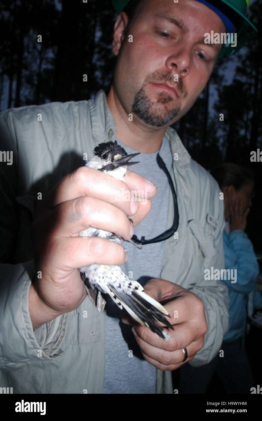 John Dunlap, a wildlife biologist from the Apalachicola National Forest ...
