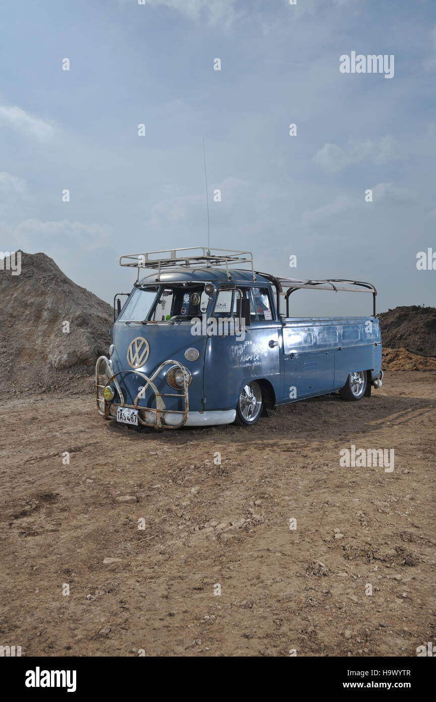 1963 VolksWagen VW split screen single cab pick up with air suspension ...