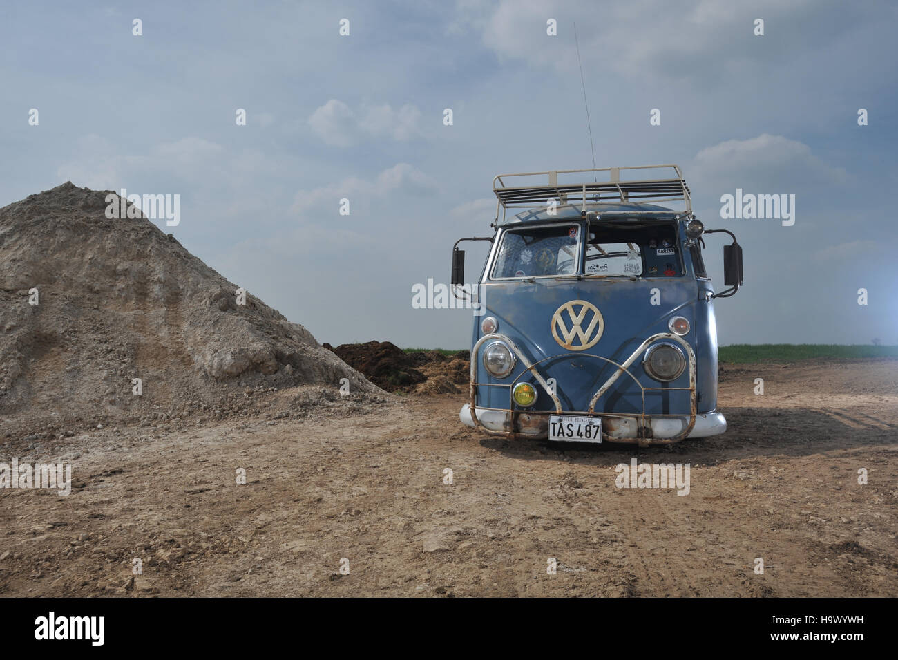 1963 VolksWagen VW split screen single cab pick up with air suspension ...