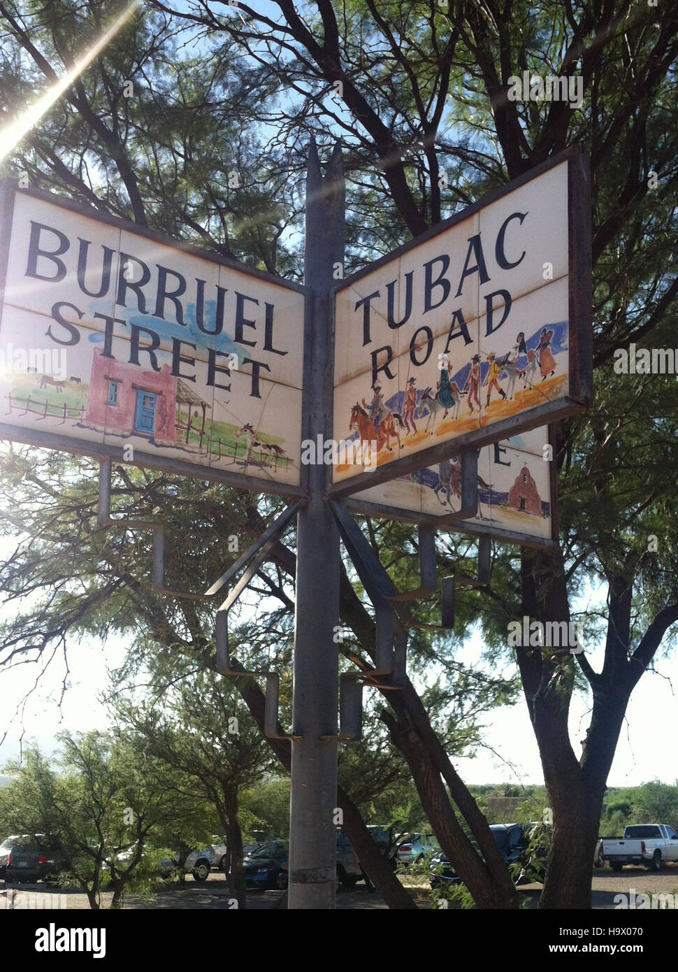 The Tubac Presidio State Historic Park, located in Arizona, is a ...