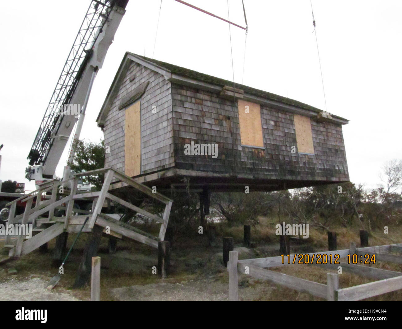 assateaguenps 8205235679 crane lifts naturalist shack, MD District ...