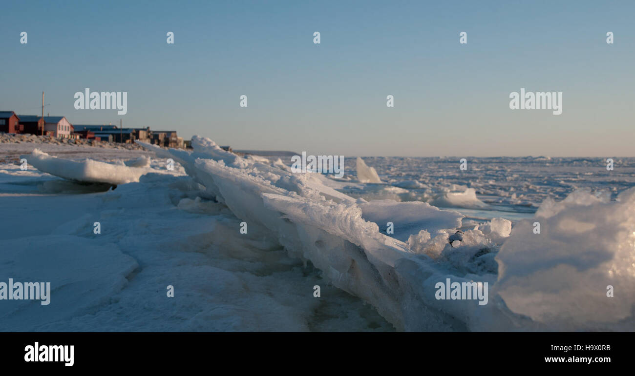 Bering land bridge sea ice hi-res stock photography and images - Alamy