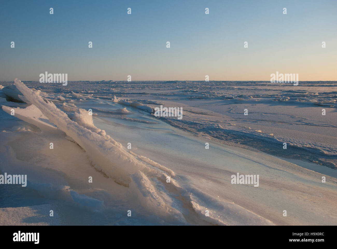 Bering land bridge sea ice hi-res stock photography and images - Alamy