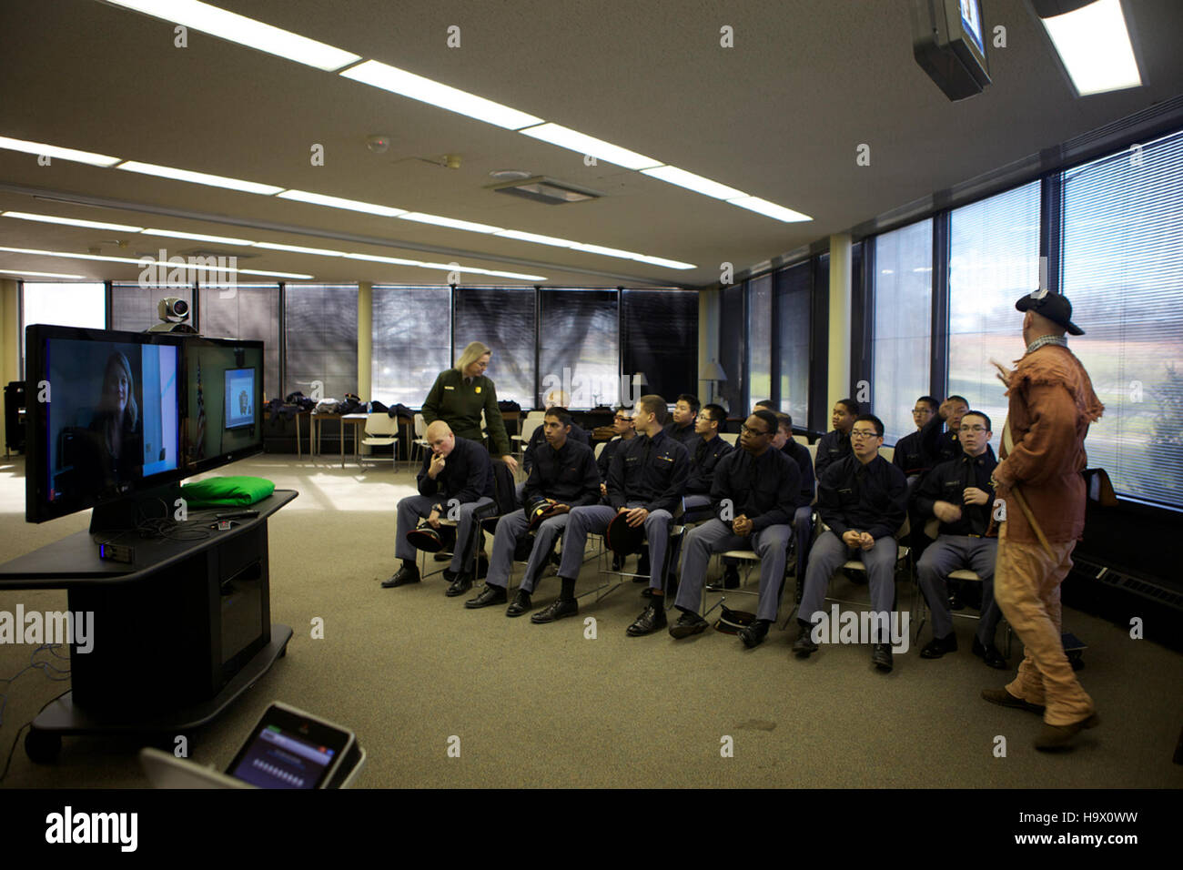 Cadets from the Valley Forge Military Academy participate in ...