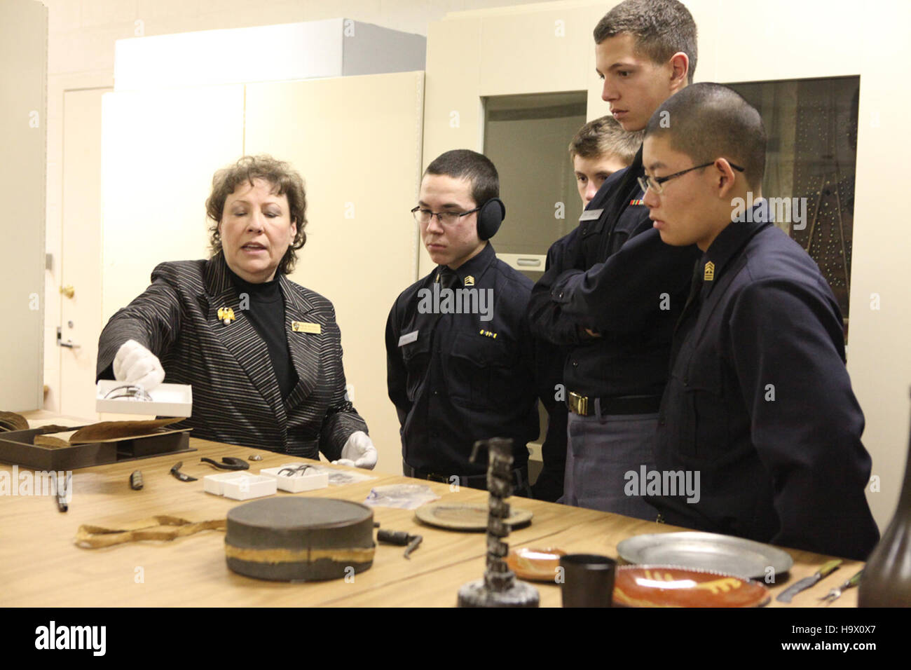 Military Academy Cadets from Valley Forge participate in educational ...