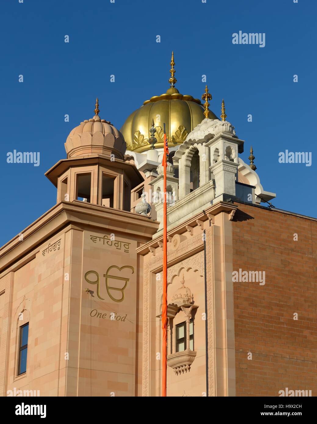 Sikh temple in Glasgow, Scotland, UK Stock Photo - Alamy