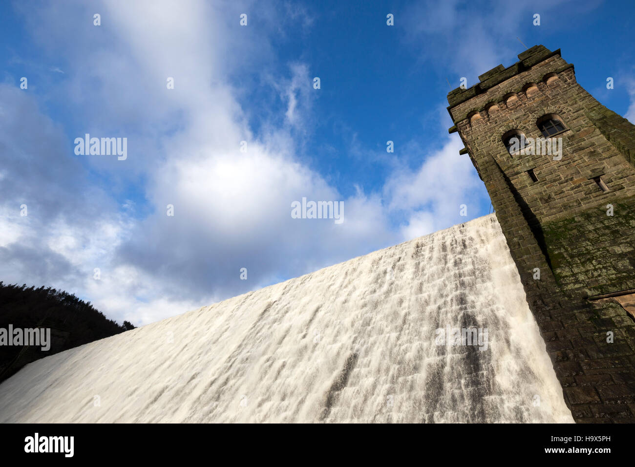 Derwent Dam in the Peak District Derbyshire England Stock Photo - Alamy
