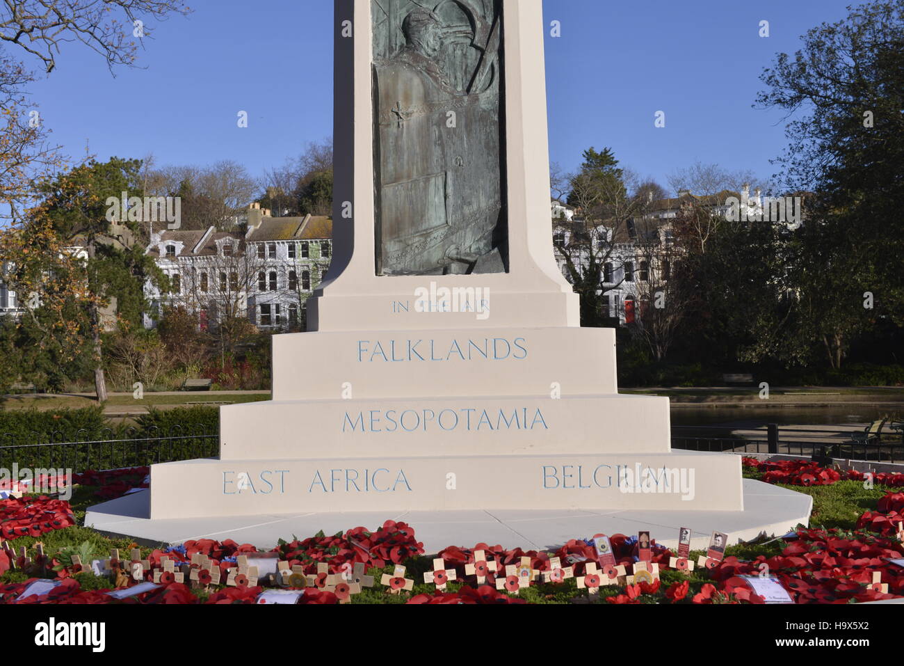 Alexandra park war memorial hastings hi-res stock photography and ...