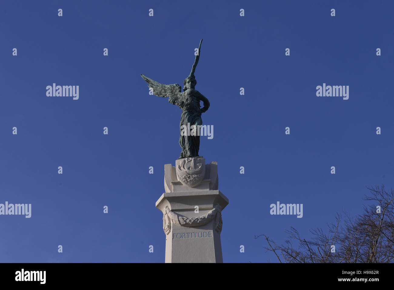 Alexandra park war memorial, Hastings Stock Photo - Alamy
