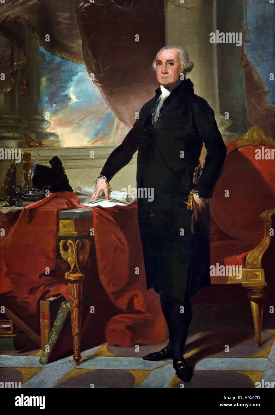 George Washington Portrait High Resolution Stock Photography and Images ...