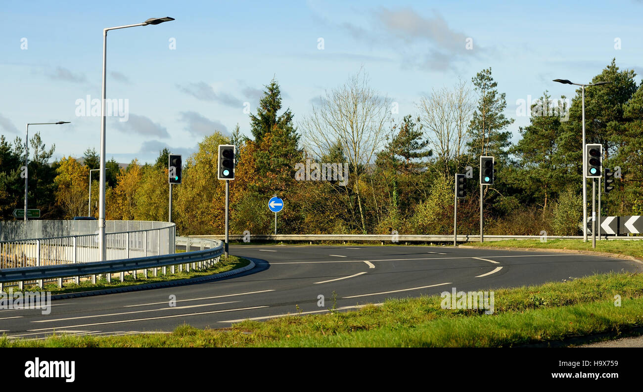 Multiple traffic light signals hi-res stock photography and images - Alamy
