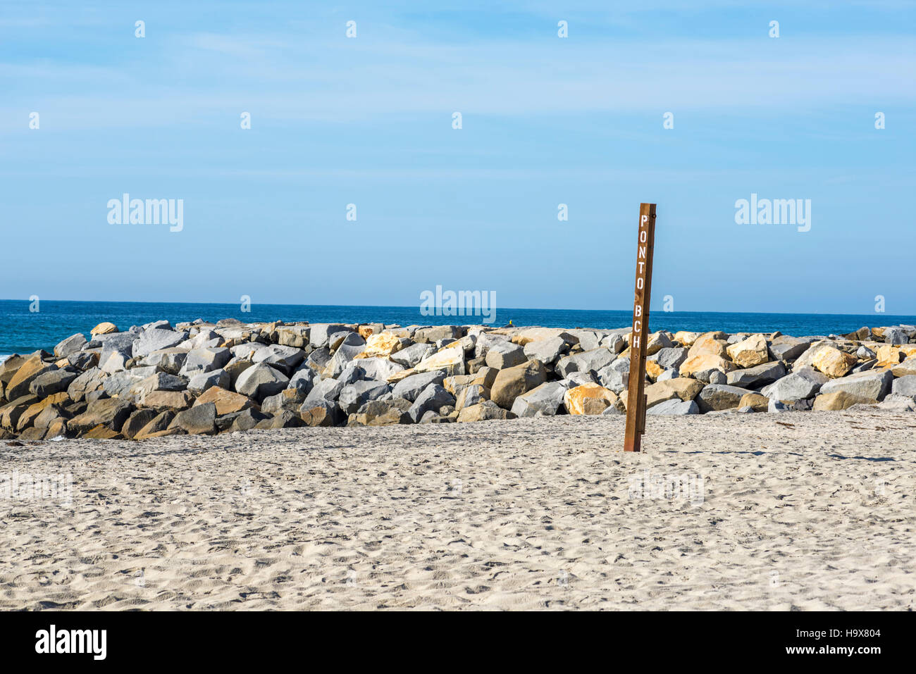 Ponto Beach, South Carlsbad State Beach, California, USA Stock Photo ...