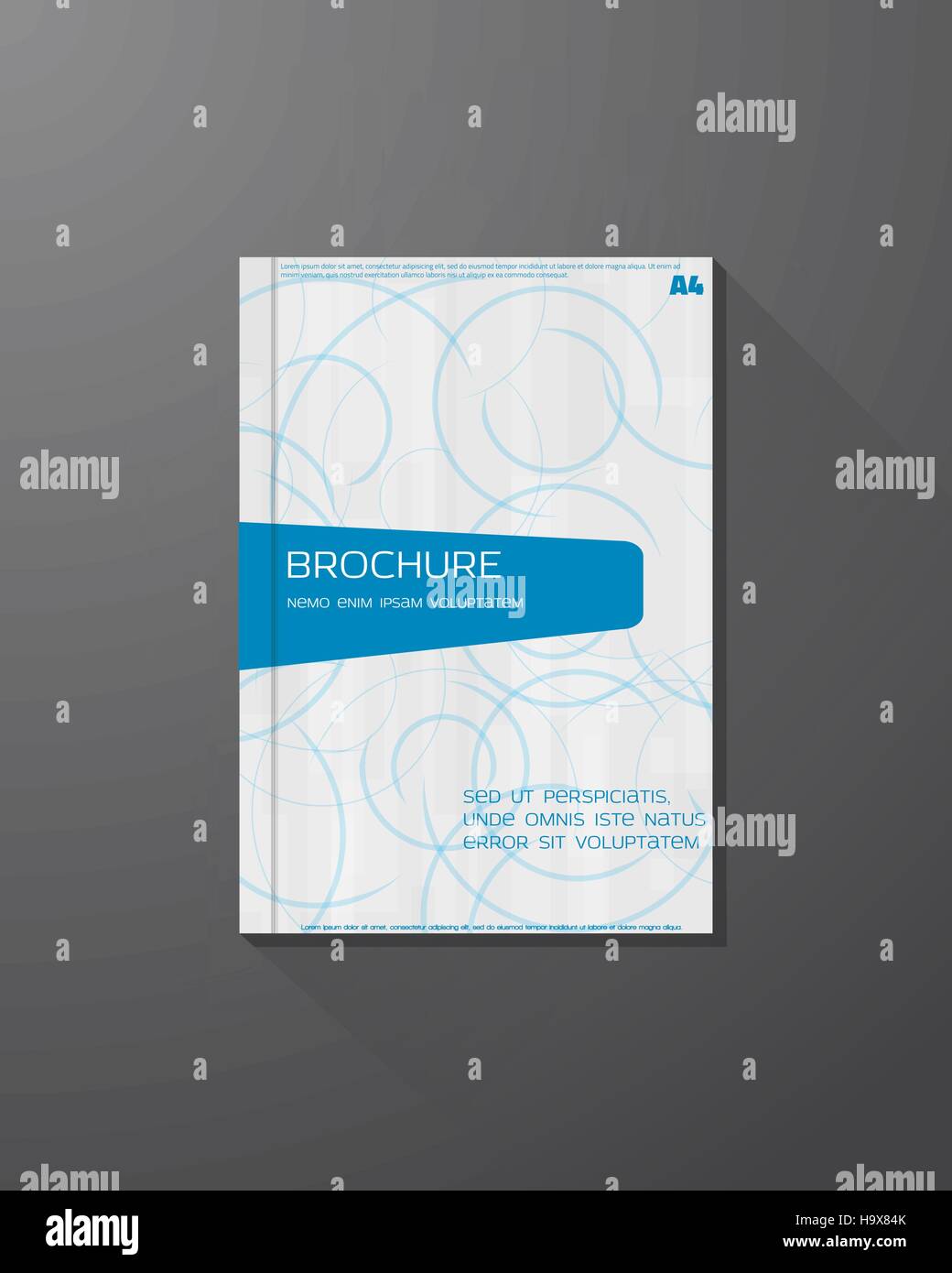 Poster design template book Stock Vector Images - Alamy