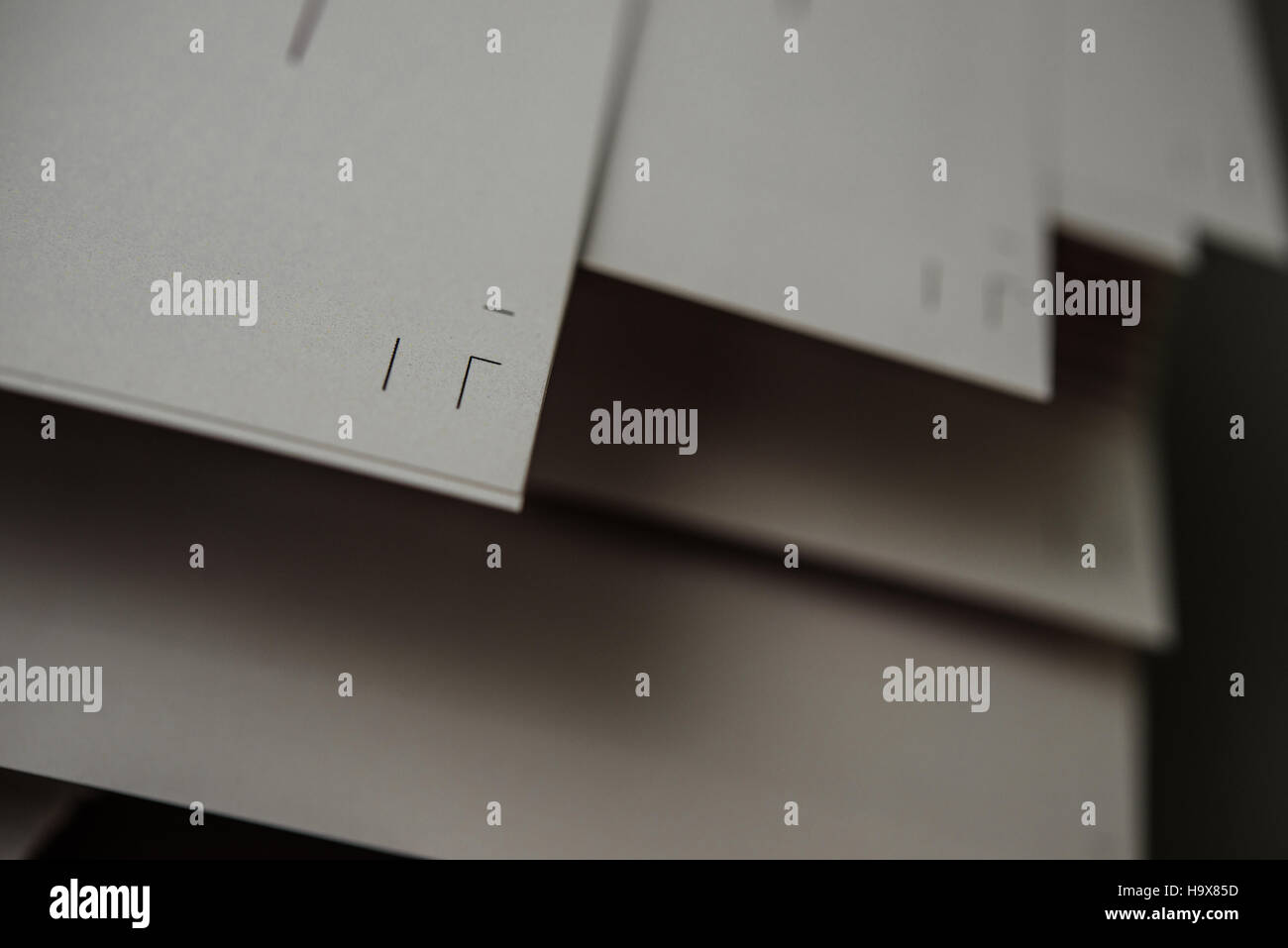 Proof marks hi-res stock photography and images - Alamy