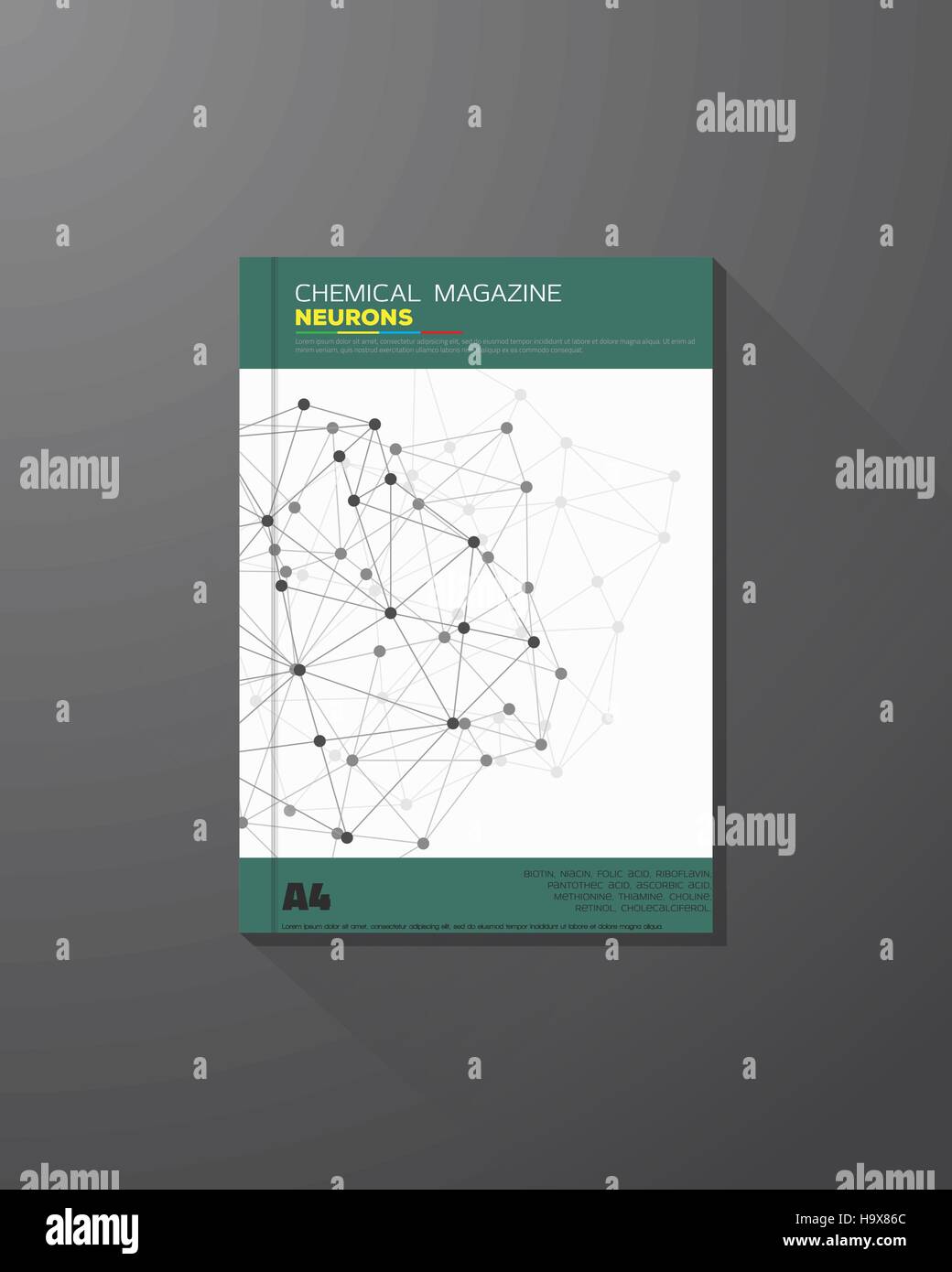 Flyer template vector vectors hi-res stock photography and images - Alamy