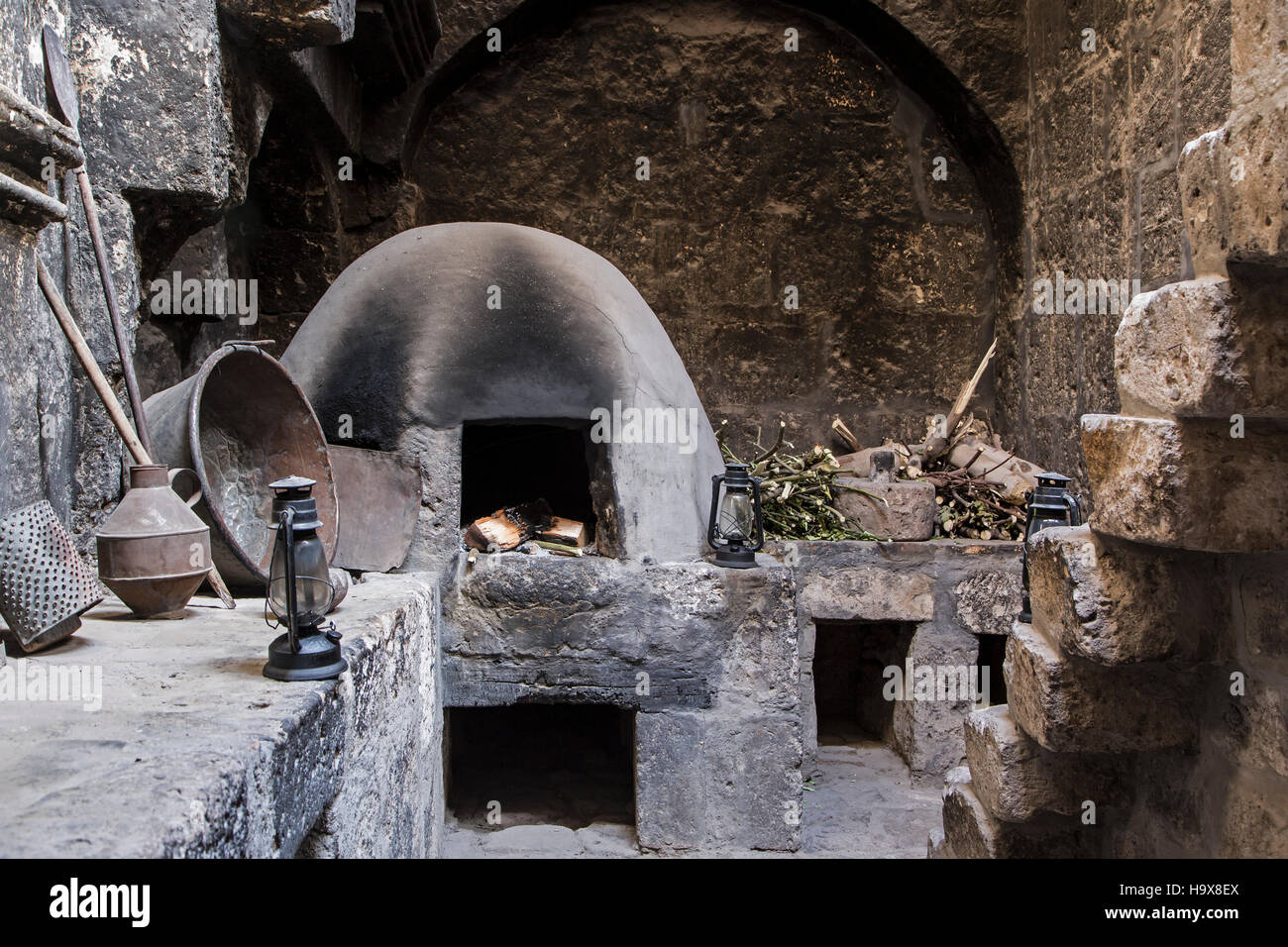 Oven and kitchen, Monasterio de Santa Catalina (Monastery of Saint ...