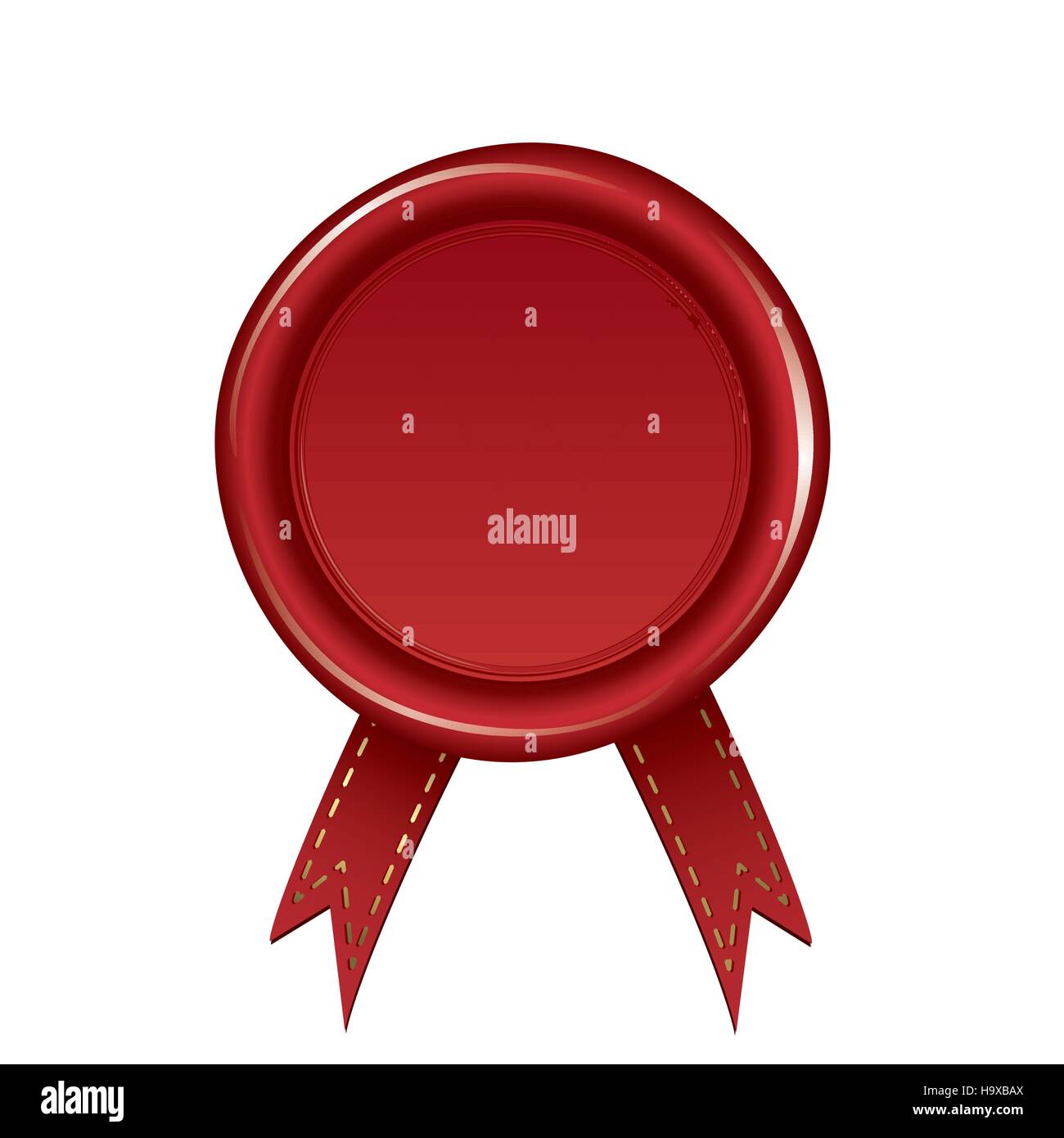 White ribbon on red Stock Vector Images - Alamy