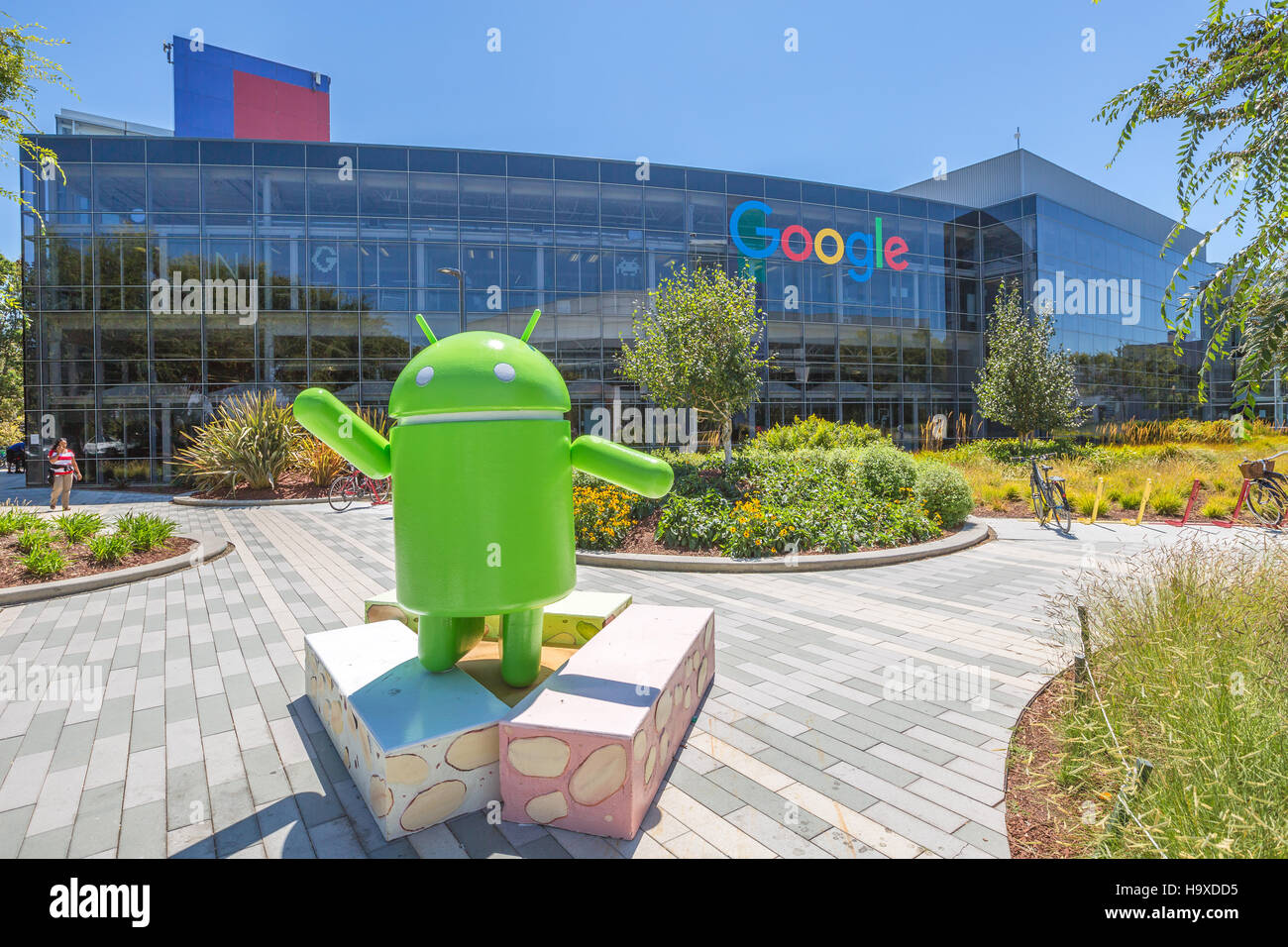 Google Mountain View Stock Photo - Alamy