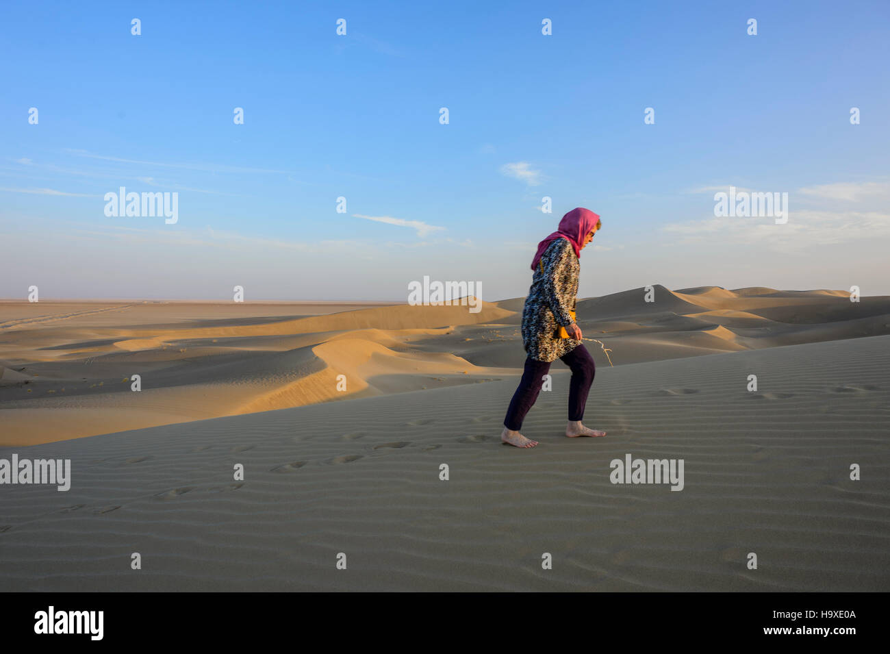 Varzaneh viallge, Iran Stock Photo - Alamy
