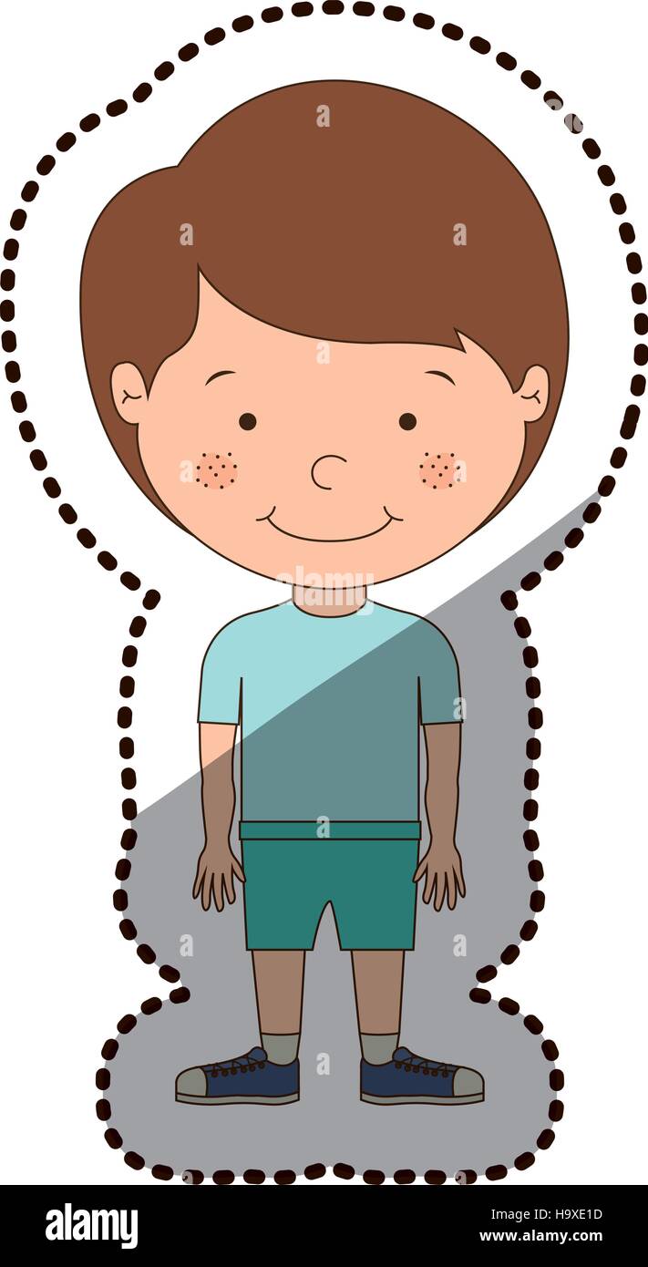 Isolated boy cartoon design Stock Vector Image & Art - Alamy