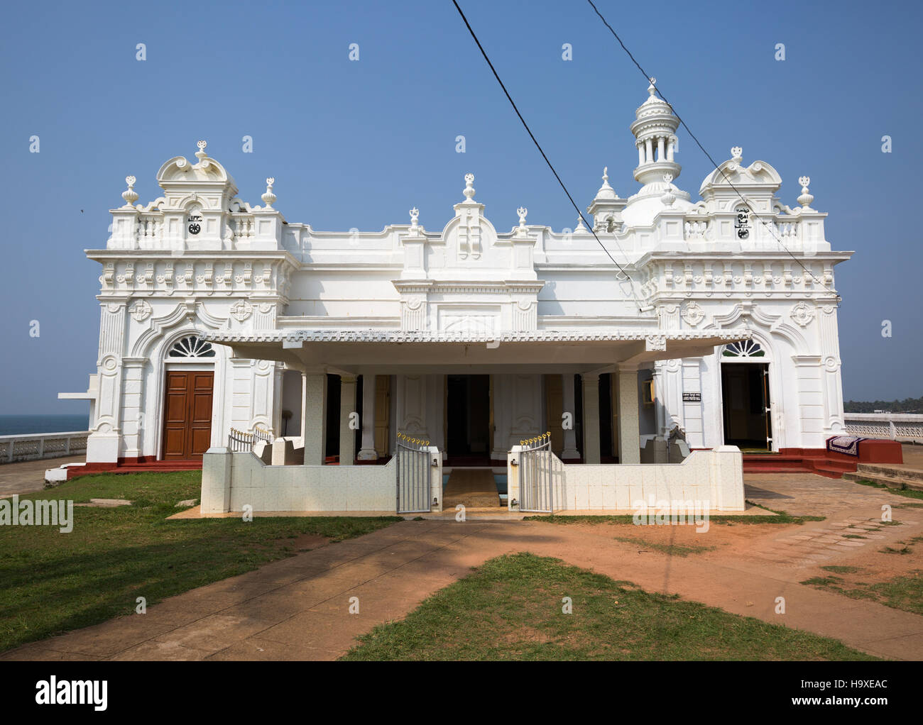 Kachimalai Mosque Beruwala Sri Lanka Stock Photo - Alamy