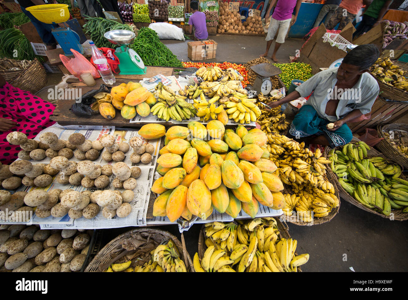 The Pettah Market Colombo Sri Lanka Stock Photo - Alamy
