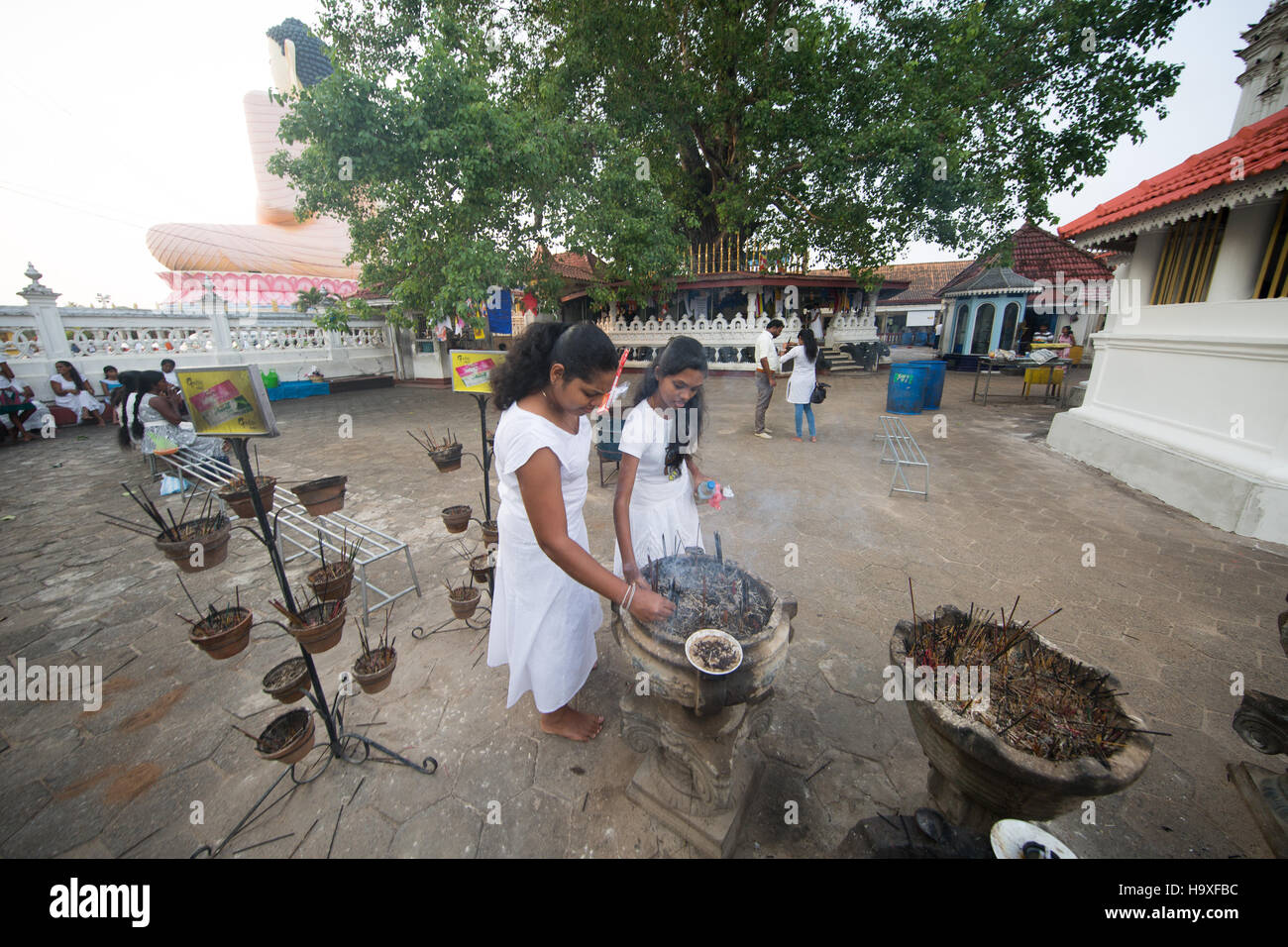 Kande Vihara Buddhist Temple Sri Lanka Stock Photo - Alamy