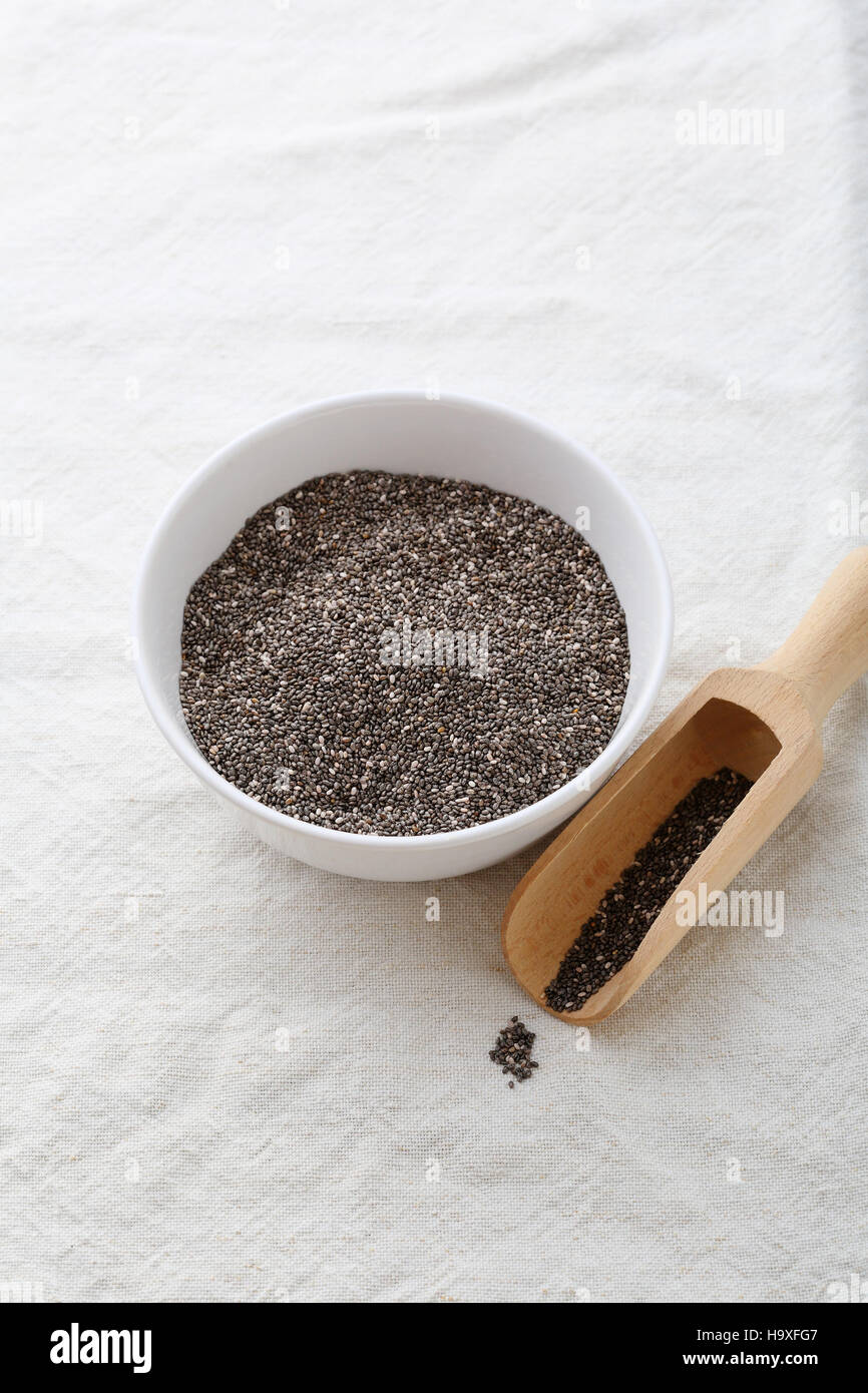 Superfood chia seeds hi-res stock photography and images - Alamy