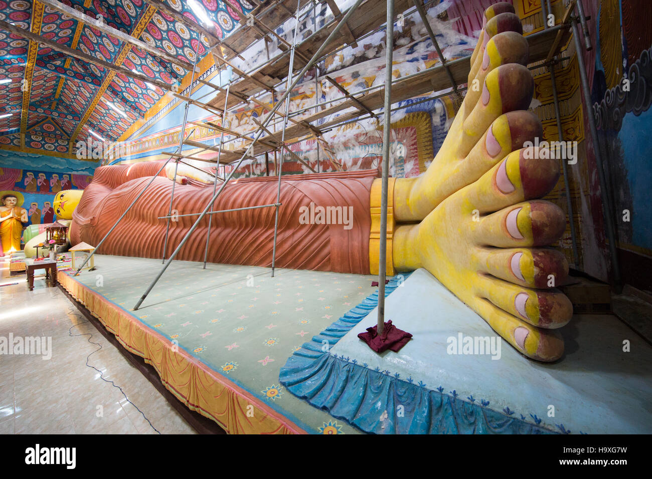Galagoda Sailathalaramaya Temple Karandeniya Stock Photo - Alamy