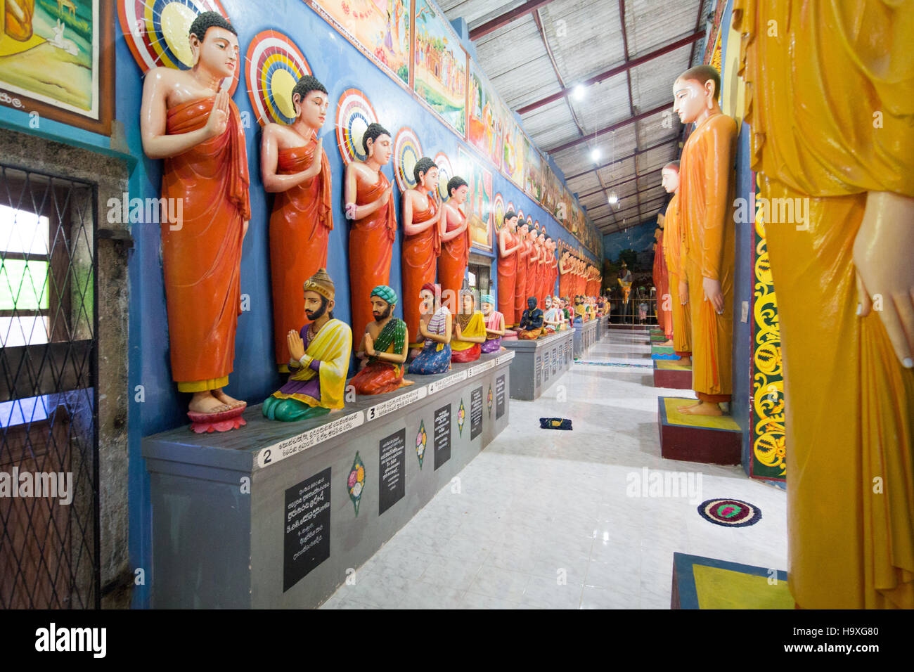 Galagoda Sailathalaramaya Temple Karandeniya Stock Photo - Alamy