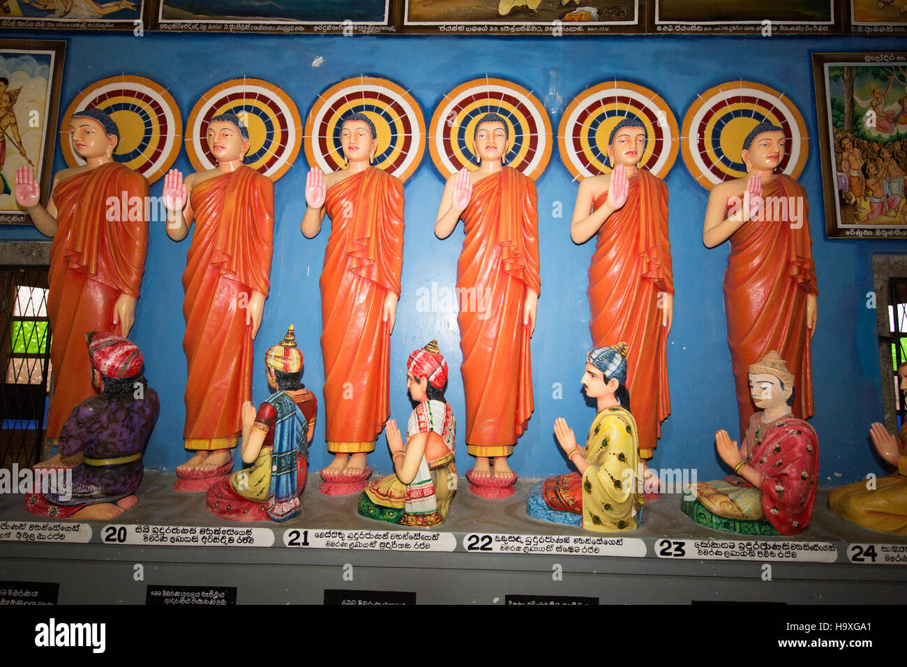 Galagoda Sailathalaramaya Temple Karandeniya Stock Photo - Alamy