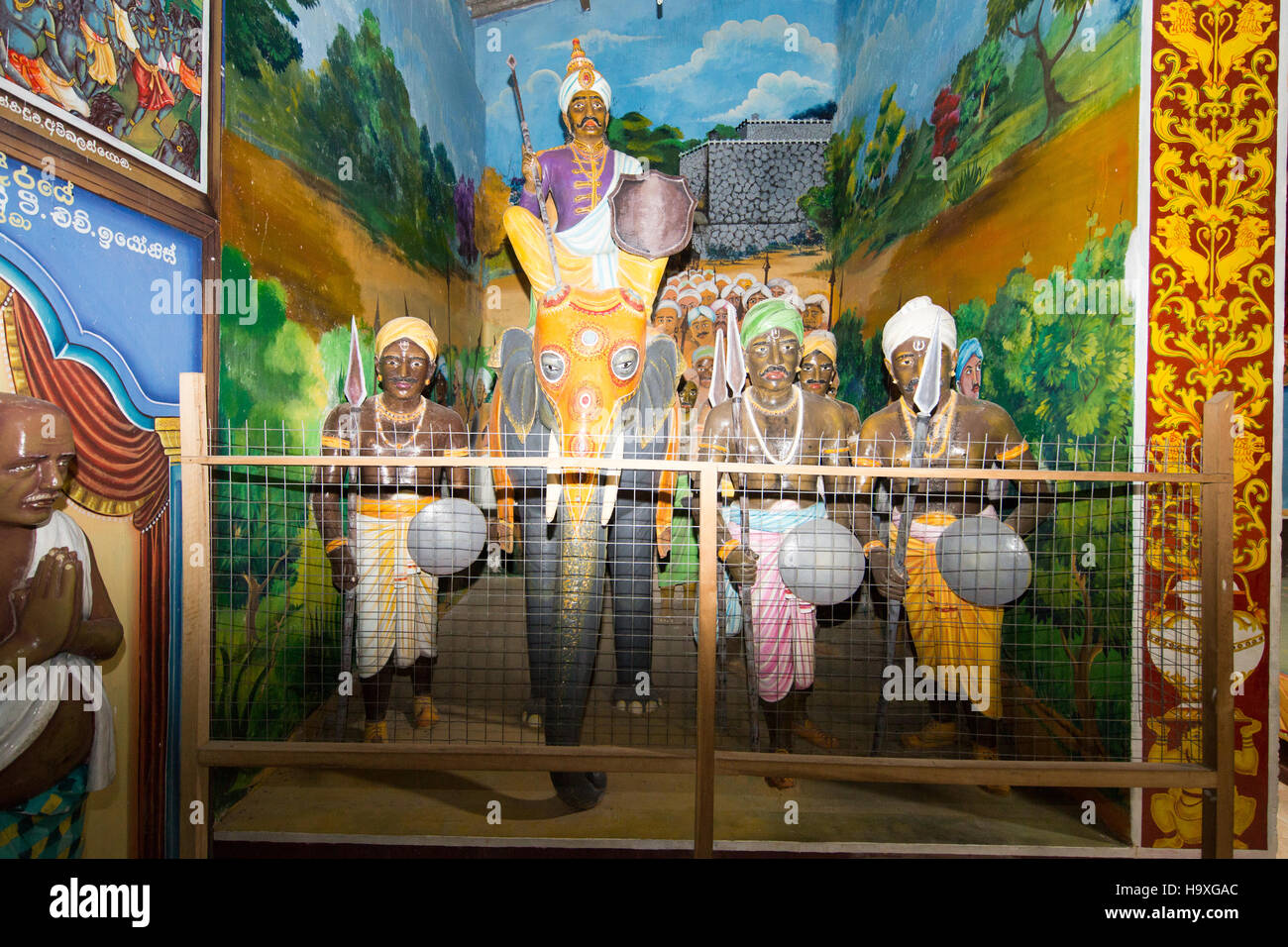 Galagoda Sailathalaramaya Temple Karandeniya Stock Photo - Alamy