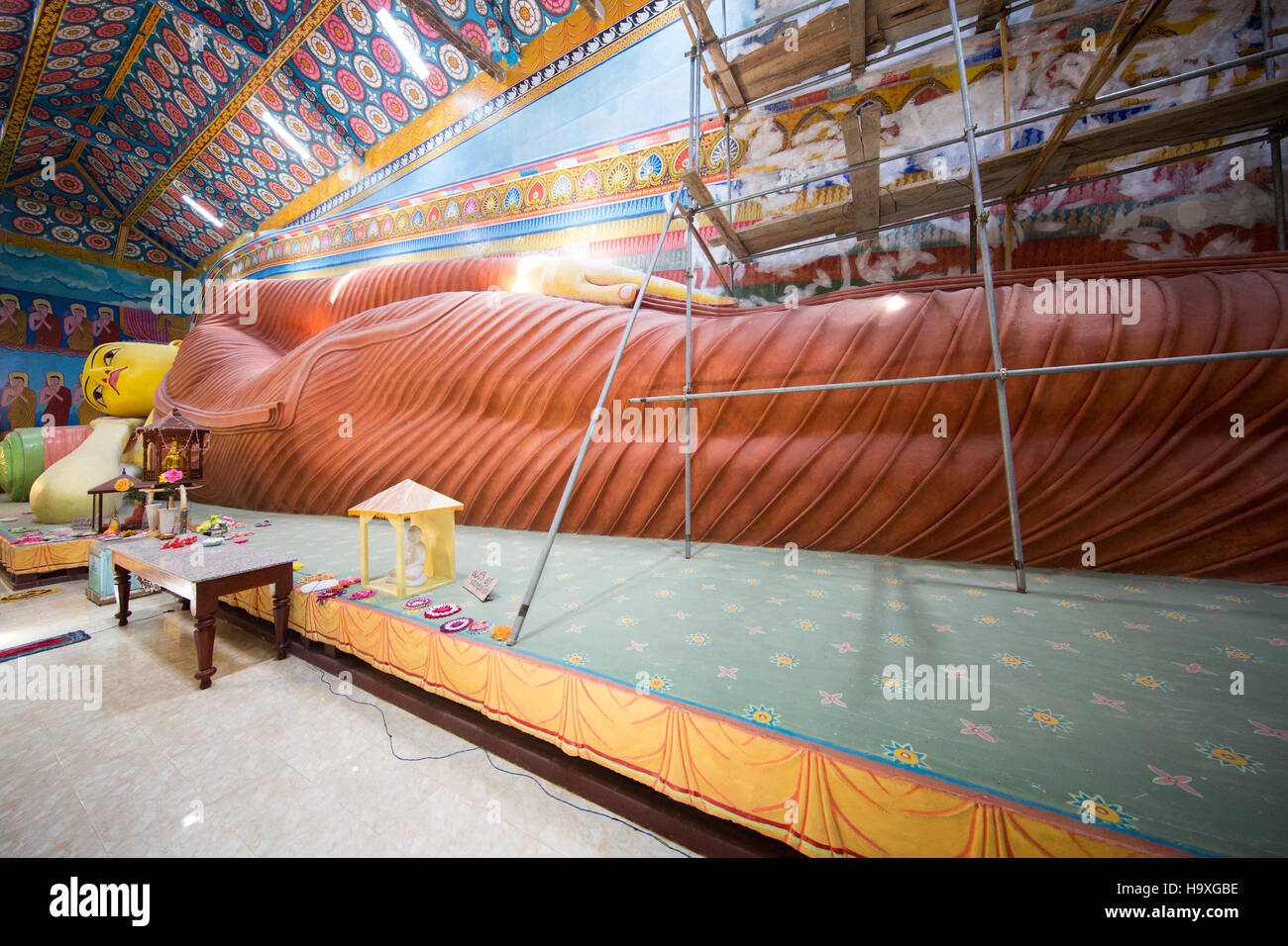 Galagoda Sailathalaramaya Temple Karandeniya Stock Photo - Alamy