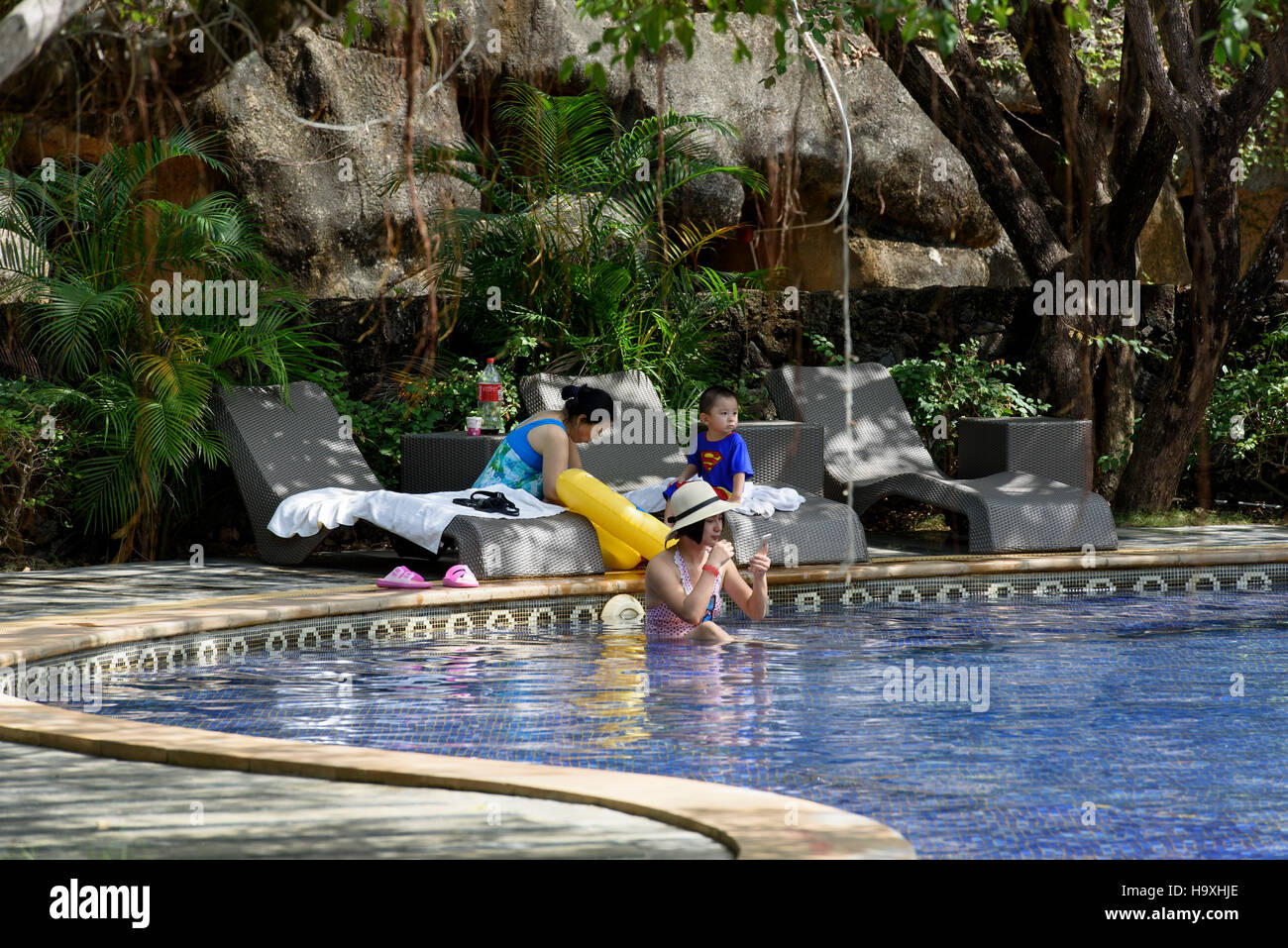 Chinese hot springs china hi-res stock photography and images - Alamy